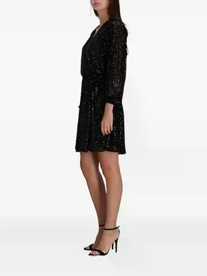 BOSS Sequin-embellished Mini Dress
