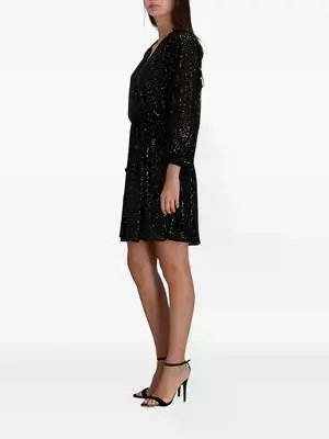 BOSS Sequin-embellished Mini Dress
