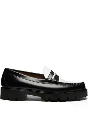 G.H.BASS Weejuns Leather Penny Loafers - Black