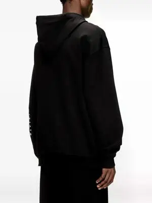 DIESEL® Logo-printed Hoodie - Black