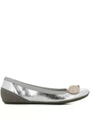 Dove Nuotano Gli Squali Square Toe Flats For Women