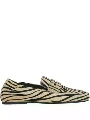 ASH Barkley Zebra-Print Loafers