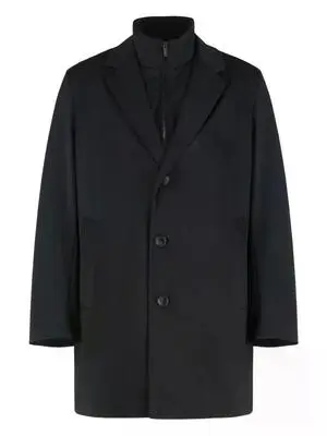 BOSS Removable Gilet 3-in-1 Coat - Black