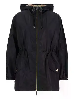 Burberry Hooded Drawstring Coat