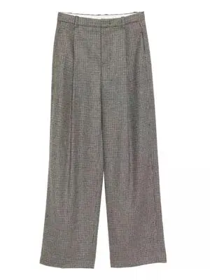 Vince Houndstooth-print Trousers