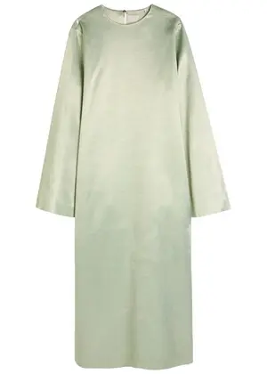 Calvin Klein Alba Satin Midi Dress