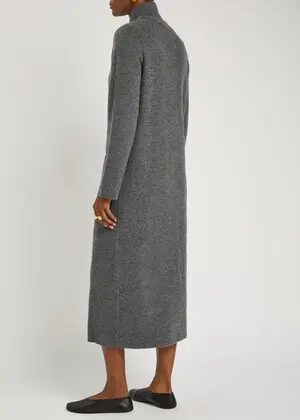 LISA YANG Rhea Cashmere Cardigan Coat - Grey