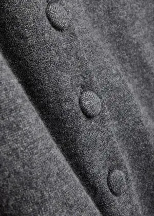 LISA YANG Rhea Cashmere Cardigan Coat - Grey
