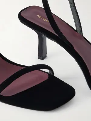 NEOUS Noqui Velvet Sandals