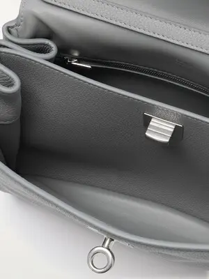 Balenciaga Rodeo Small Leather Shoulder Bag - Gray