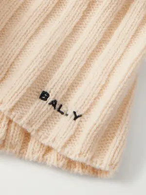 Bally Ribbed Wool Balaclava
