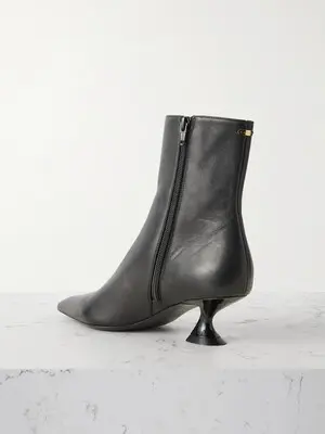 LANVIN Leather Ankle Boots