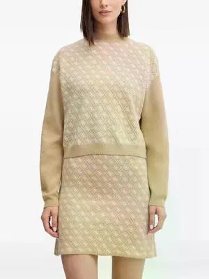 Guess Patterned High-neck Sweater