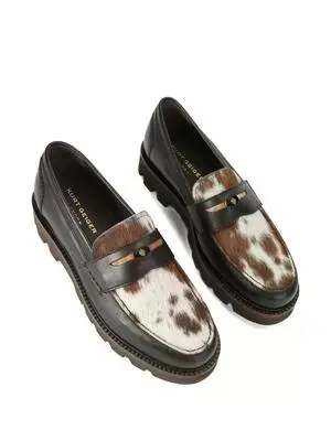 Kurt Geiger Brompton Penny Loafers - Brown