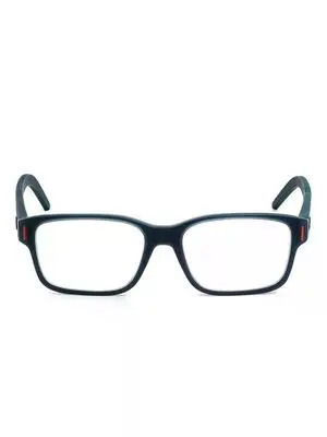 Tag Heuer Rectangle-frame Eyeglasses - Blue