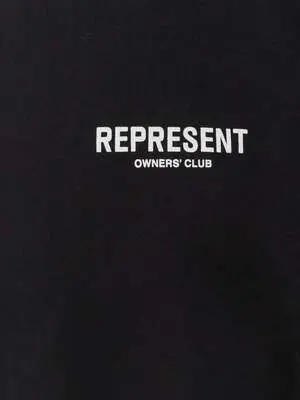 REPRESENT Owners Club Cotton Tshirt - Black