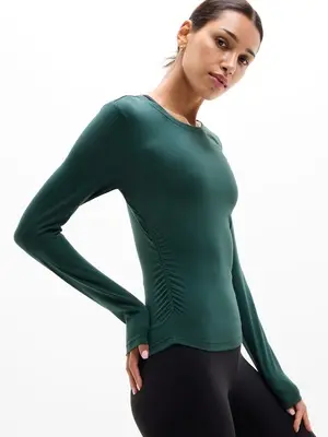 Athleta Gathered Performance Tops For Women
