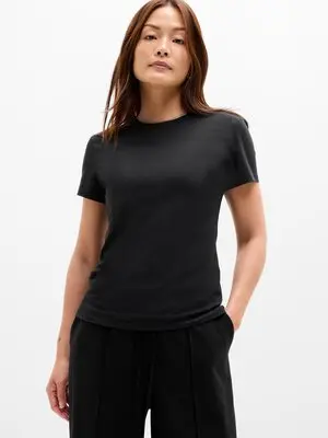 Athleta Slim Tee - Black