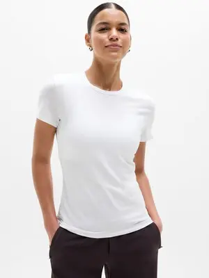 Athleta Slim T-shirt - Bright White