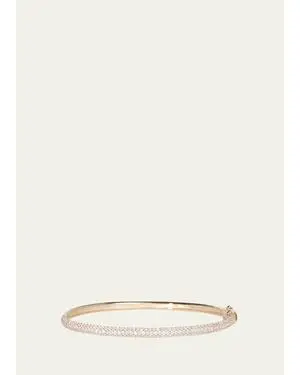 NICKHO REY Malibu Bangle With Crystals - Gold