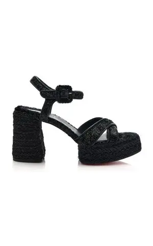 Christian Louboutin Woven Espadrilles