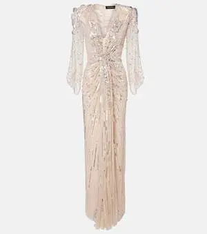 Jenny Packham Xenia Embellished Gown