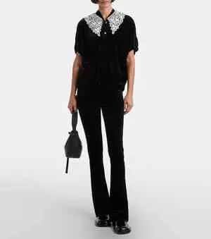 Junya Watanabe Collared Jersey Top