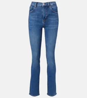 FRAME Pencil High-rise Slim Jeans