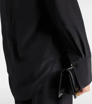 Victoria Beckham Silk Crepe De Chine Blouse