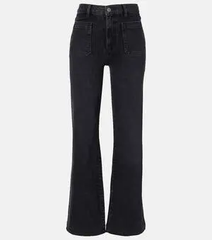 FRAME Arrow High-rise Bootcut Jeans