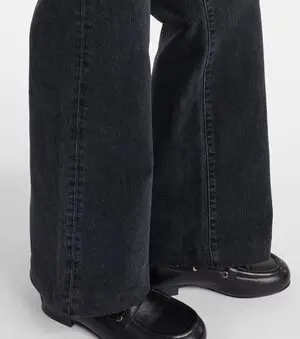 FRAME Arrow High-rise Bootcut Jeans