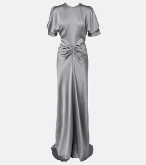 Victoria Beckham Metallic Evening Dresses