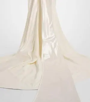 DANIELLE FRANKEL Bridal Miles Wool-blend Gown