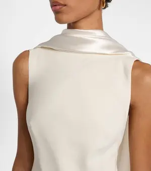 DANIELLE FRANKEL Bridal Miles Wool-blend Gown