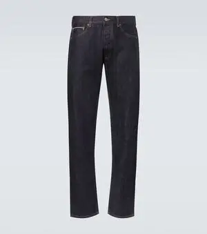 Thom Sweeney Mid-rise Straight Jeans
