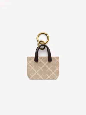 BY MALENE BIRGER Ada Charm Keychain - Feather