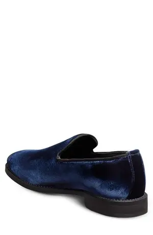 Allen Edmonds Velvet Smoking Slipper - Navy Velvet