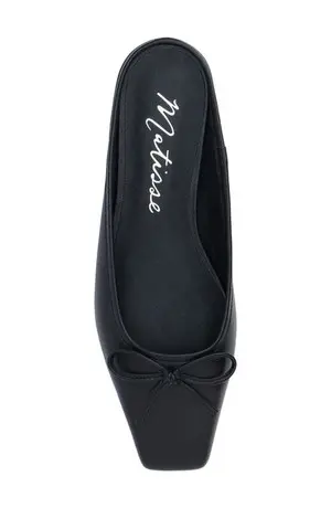 Matisse Remy Square Toe Mule - Black