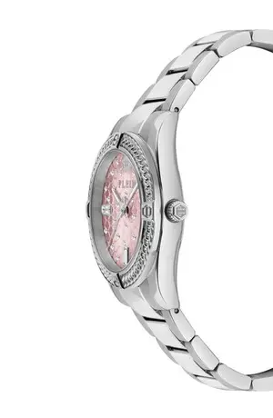 Philipp Plein Icon Chain Bracelet Watch - Stainless Steel/pink