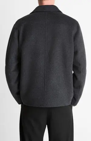 Vince Wool-blend Jacket - Black