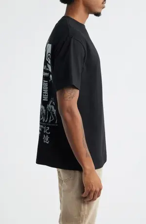 MEMORY LANE Through The Years Cotton Jersey Graphic T-shirt - Black