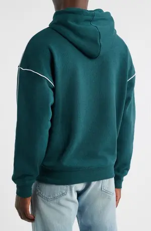 THREADS 4 THOUGHT Oversized Fleece Hoodie - Serrano/white