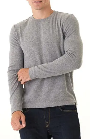 THREADS 4 THOUGHT Gill Knit Pullover - Heather Grey