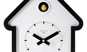 CLOUDNOLA House Cuckoo Clock - White