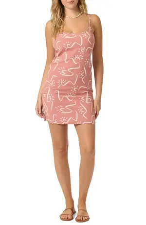 O'Neill Taryn Tidalwave Print Minidress