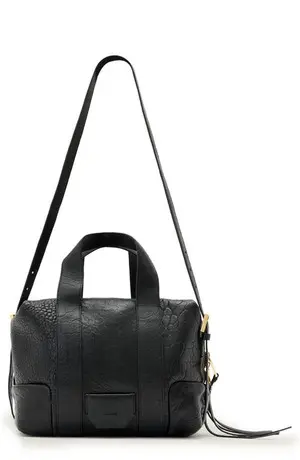 ALLSAINTS Ares Leather Satchel - Black