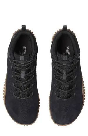 Merrell Wrapt Waterproof Mid Hiking Sneaker - Black/gum