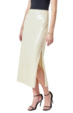 Endless Rose Sequin Midi Skirt