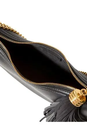 Veronica Beard Small Fortune Leather Shoulder Bag