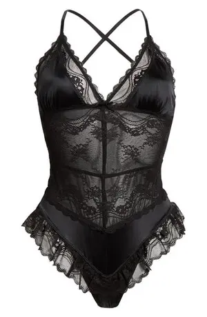 Free People Lace Bodysuit